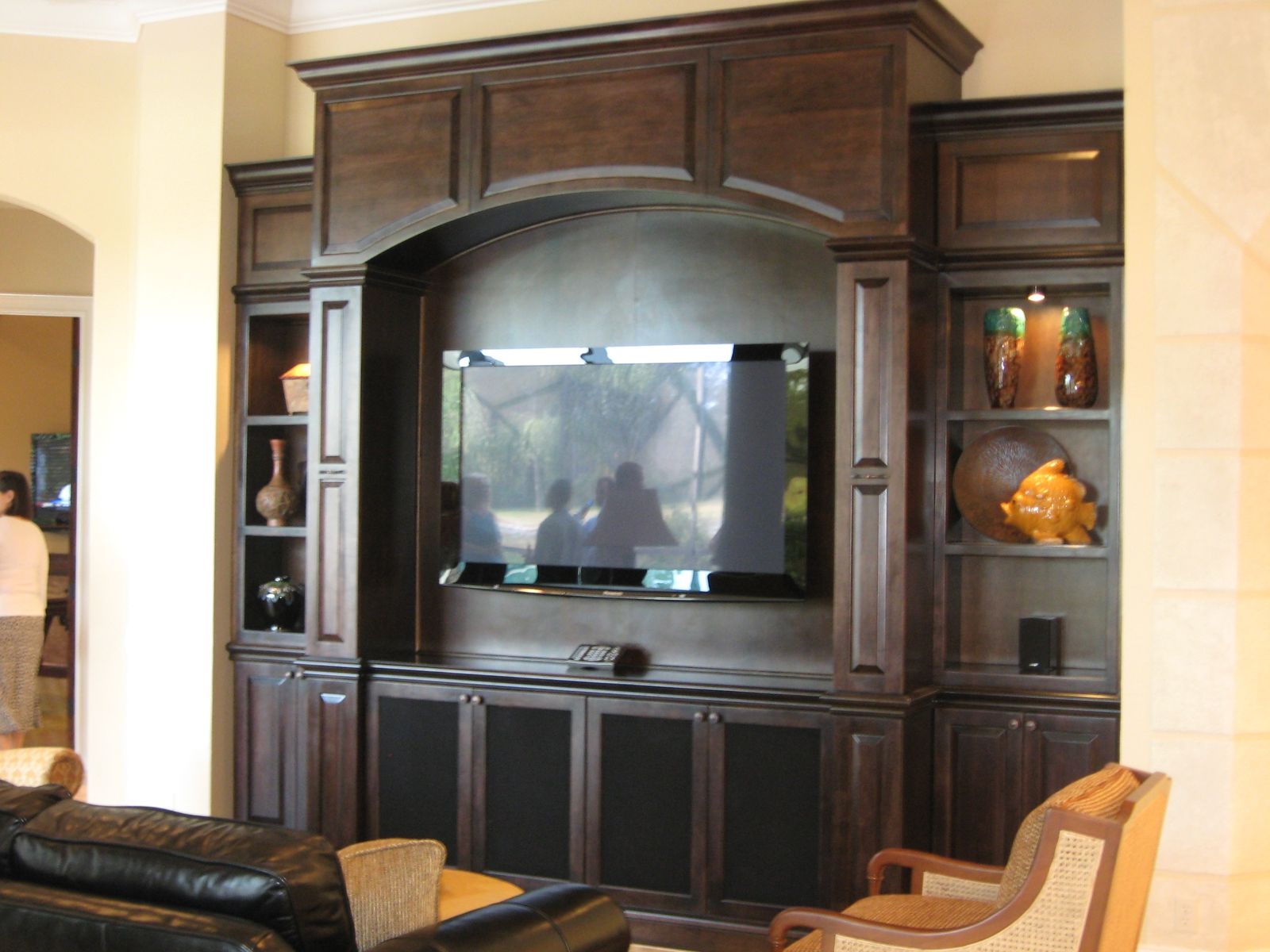 Armoire Style Entertainment Center
