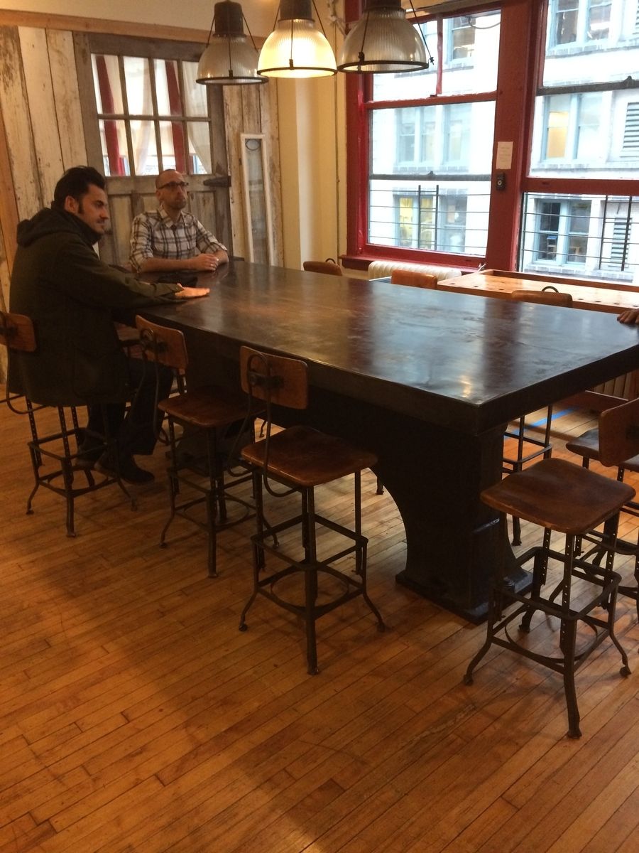 Hand Crafted Noble & Wood Conference Table by The RetroFactory ...