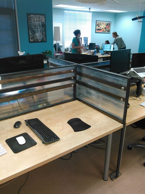 Hand Crafted Custom Design Office Partitions by Weld Wood Furniture ...