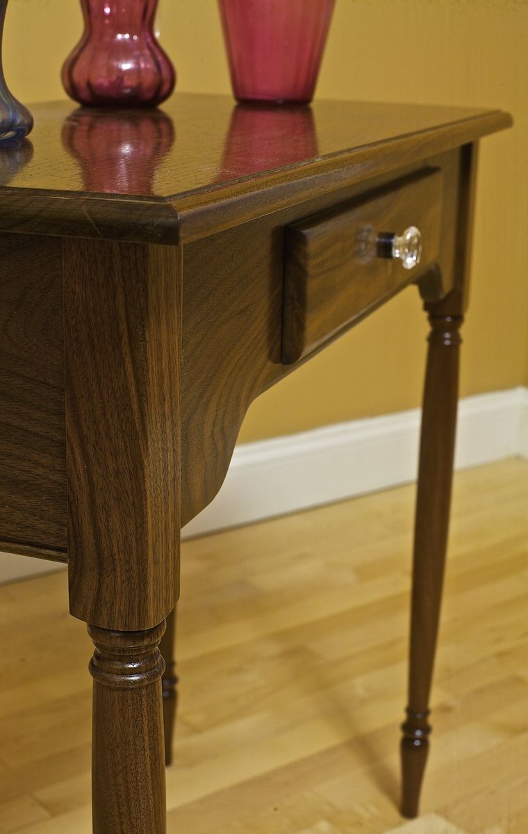 Handmade Walnut Hall Table by Oceanside Woodworking Inc. | CustomMade.com