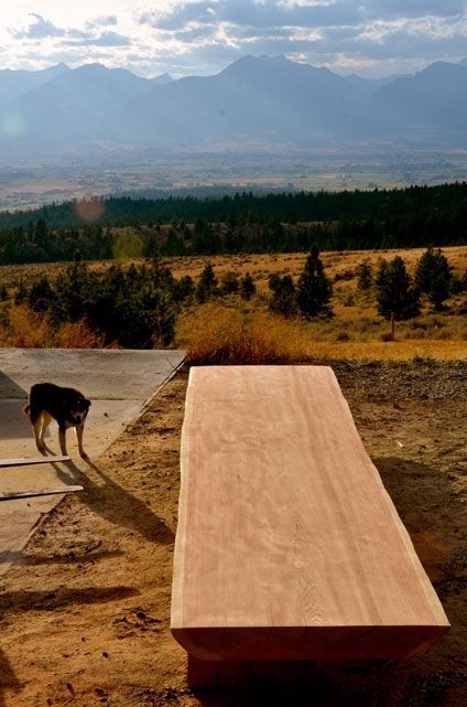 Handmade Large Slab Table Tops by Dumond's Custom Furniture ...