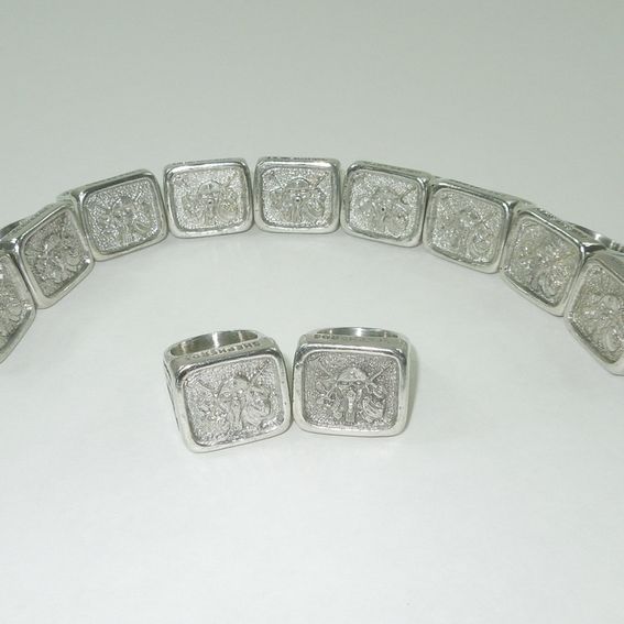 Hand Crafted Motorcycle Club Rings by Cicmil Crowns | CustomMade.com