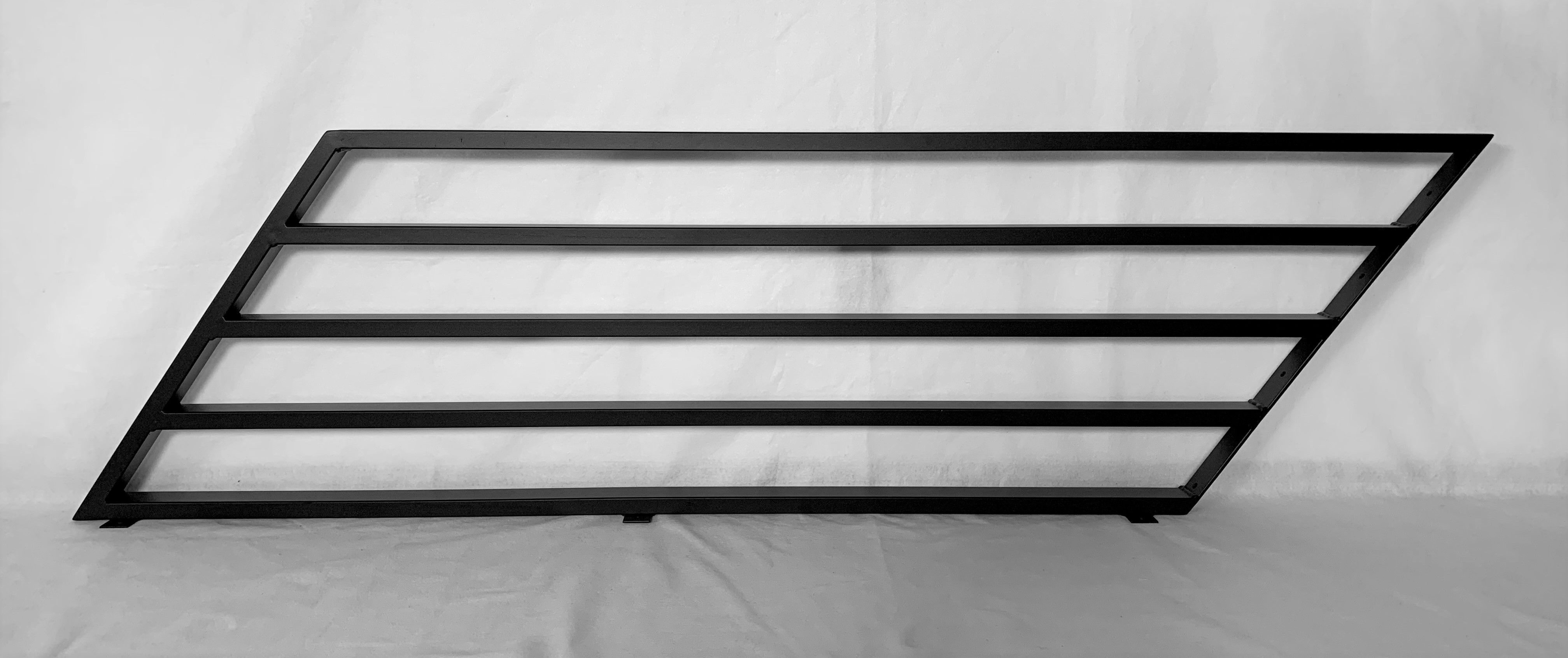 Hand Crafted Modern Metal Stair Railing, Knee Wall Contemporary Steel ...