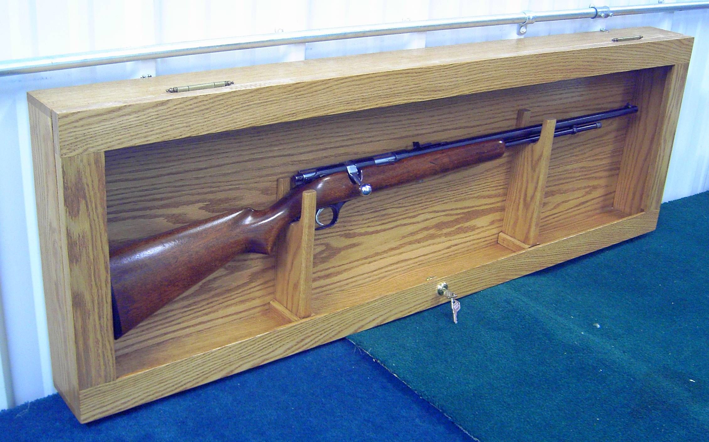 Handmade Gun Display Case by K. H. Gunderson | CustomMade.com