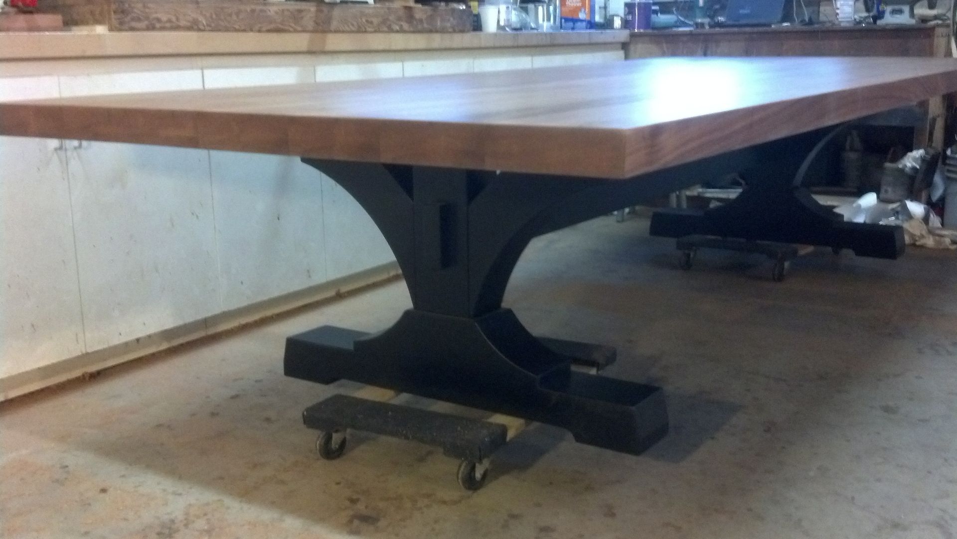 Custom Extra Large Family Dining Table by Puddle Town Woodworking ...