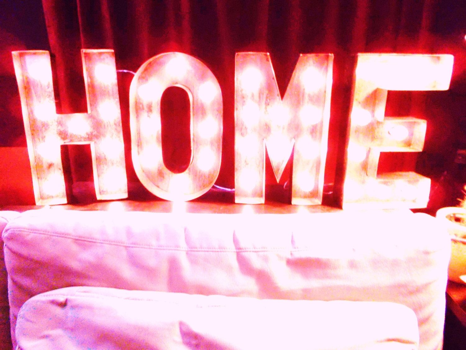 Handmade 18 Inch Home Sign by West Vintage Trading Company | CustomMade.com