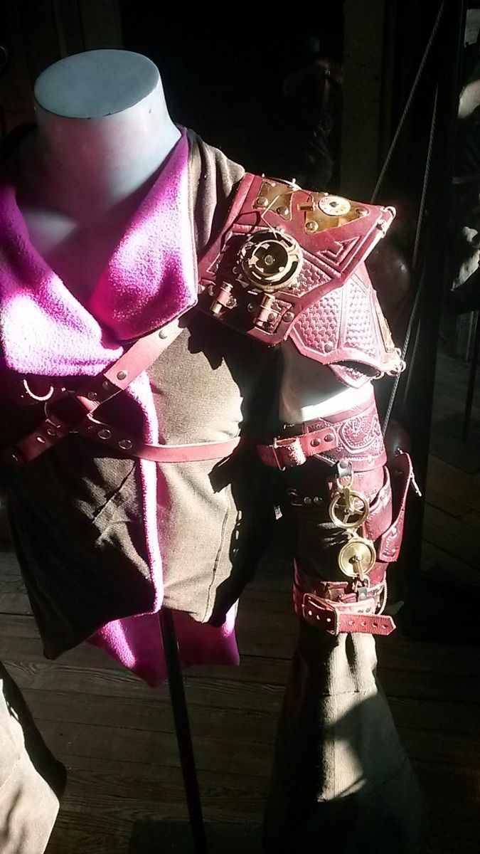 Hand Crafted Steampunk Shoulder Armor With And Elbow Octopus by Airship ...