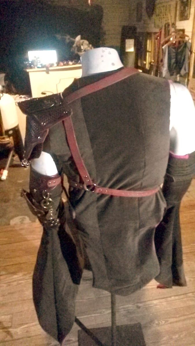 Hand Crafted Steampunk Shoulder Armor With And Elbow Octopus by Airship ...