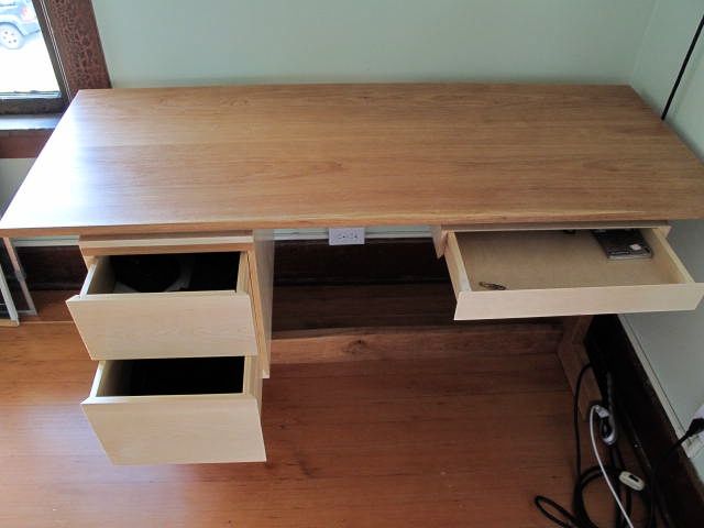 Custom Modern Desk by Evan Berding Custom Furniture and Woodwork ...