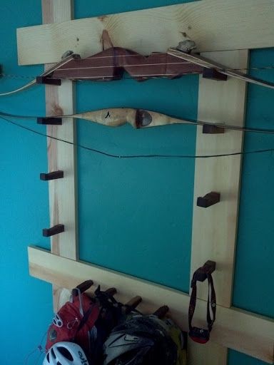 Handmade Japanese Bow Rack by Deitz Customs | CustomMade.com