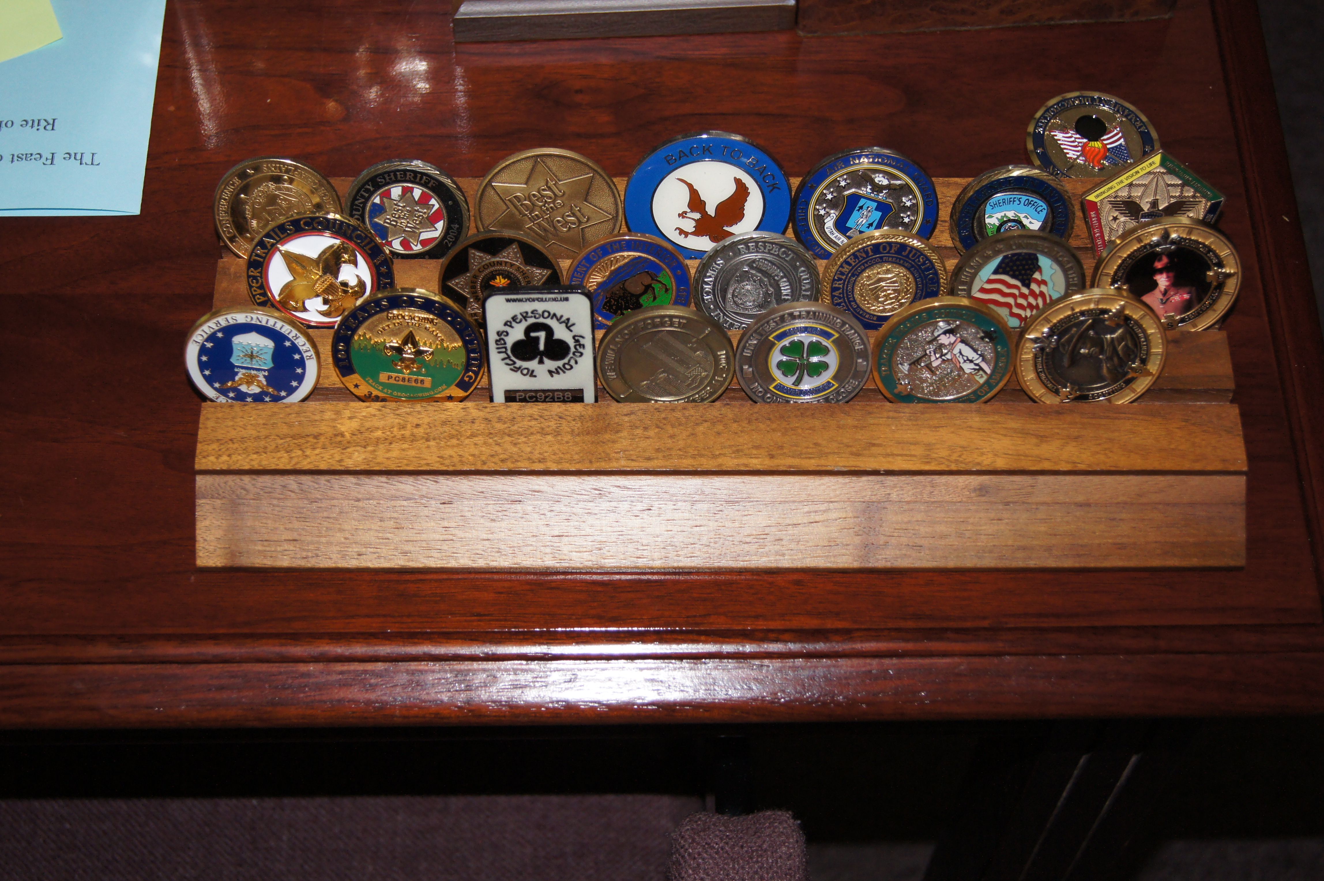 Handmade Coin Holders by Red Dog Woodworks | CustomMade.com