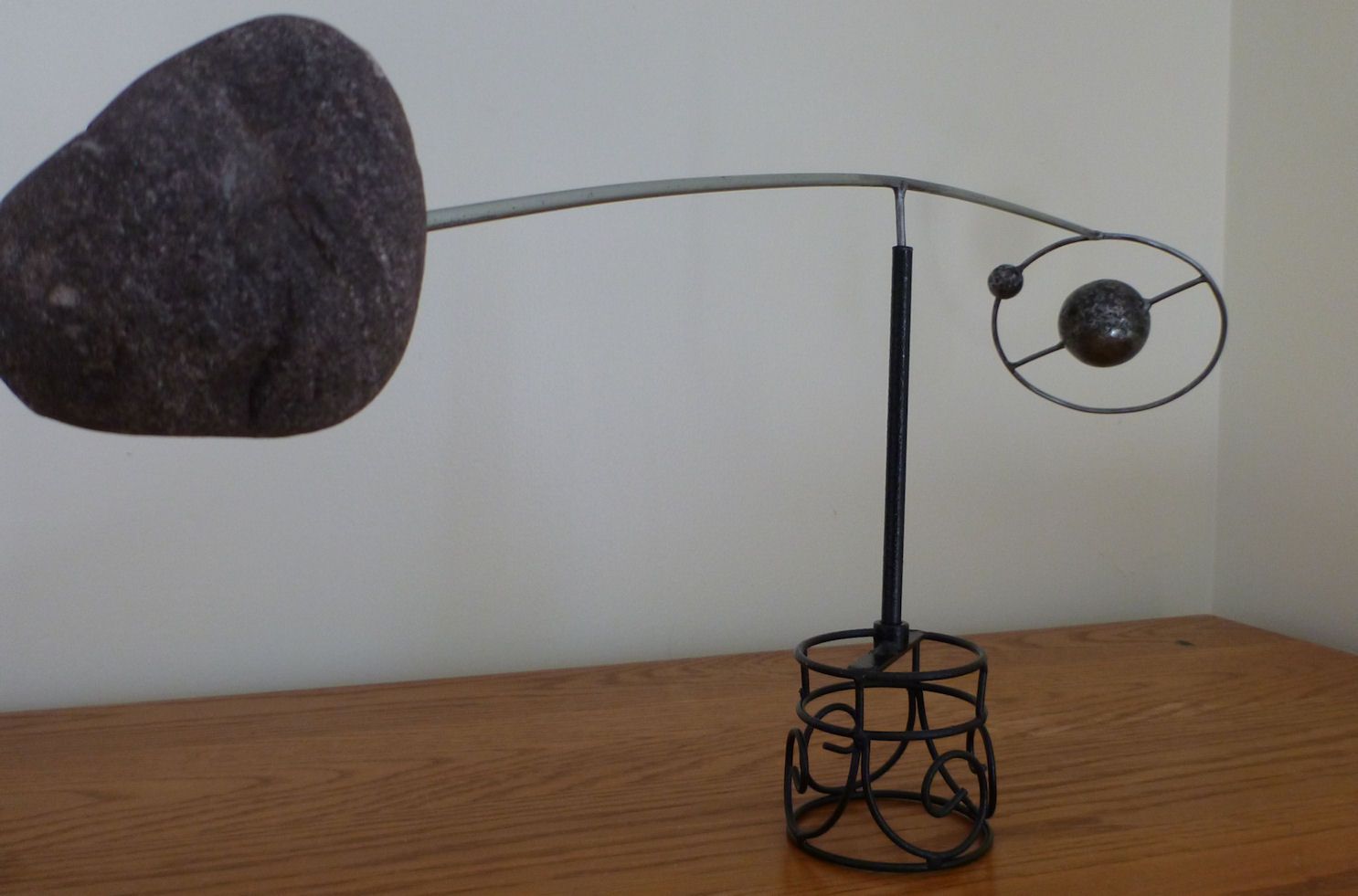 Buy Hand Made Metal And Stone Kinetic Mobile, made to order from PSA ...