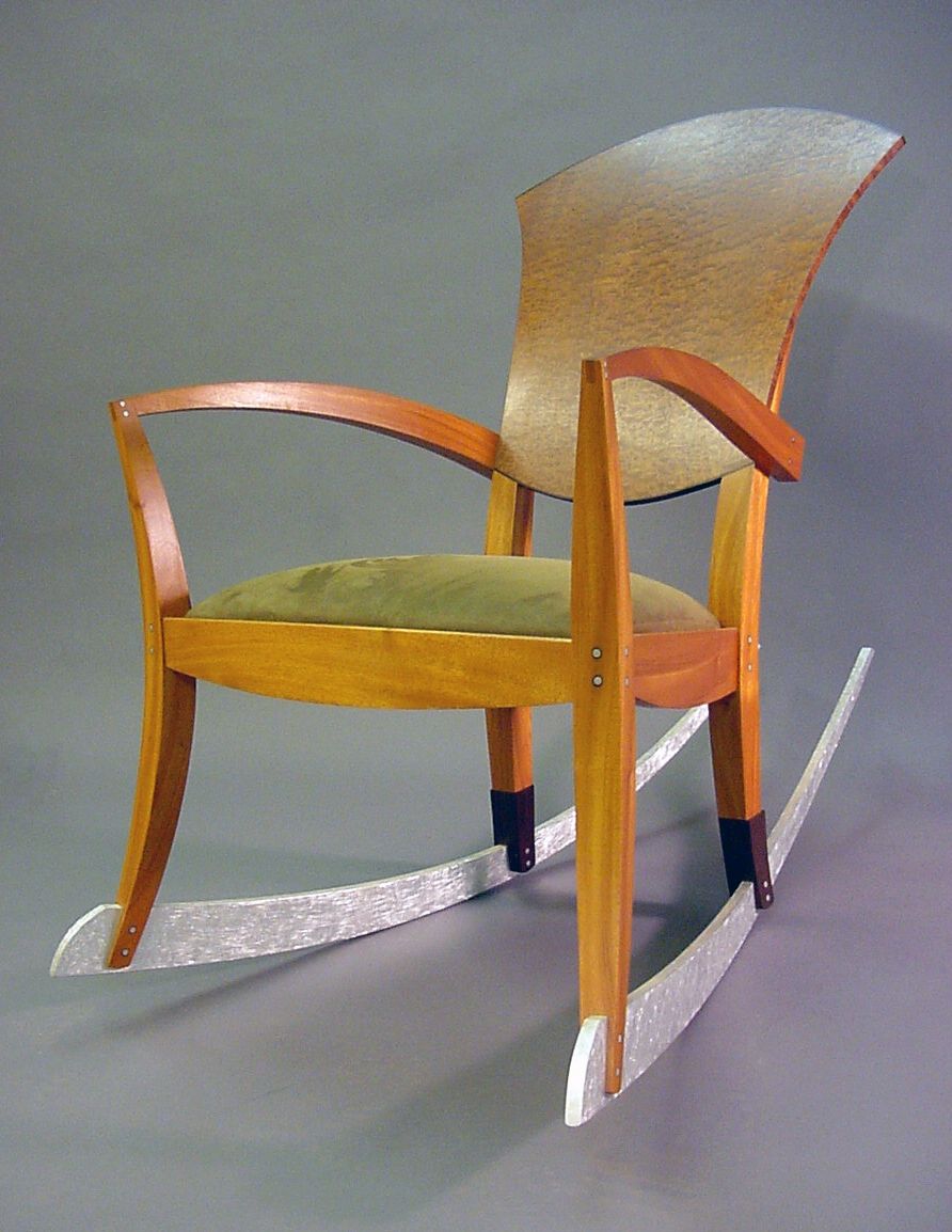 Hand Made Rocking Chair by Cosmo Barbaro Furniture | CustomMade.com