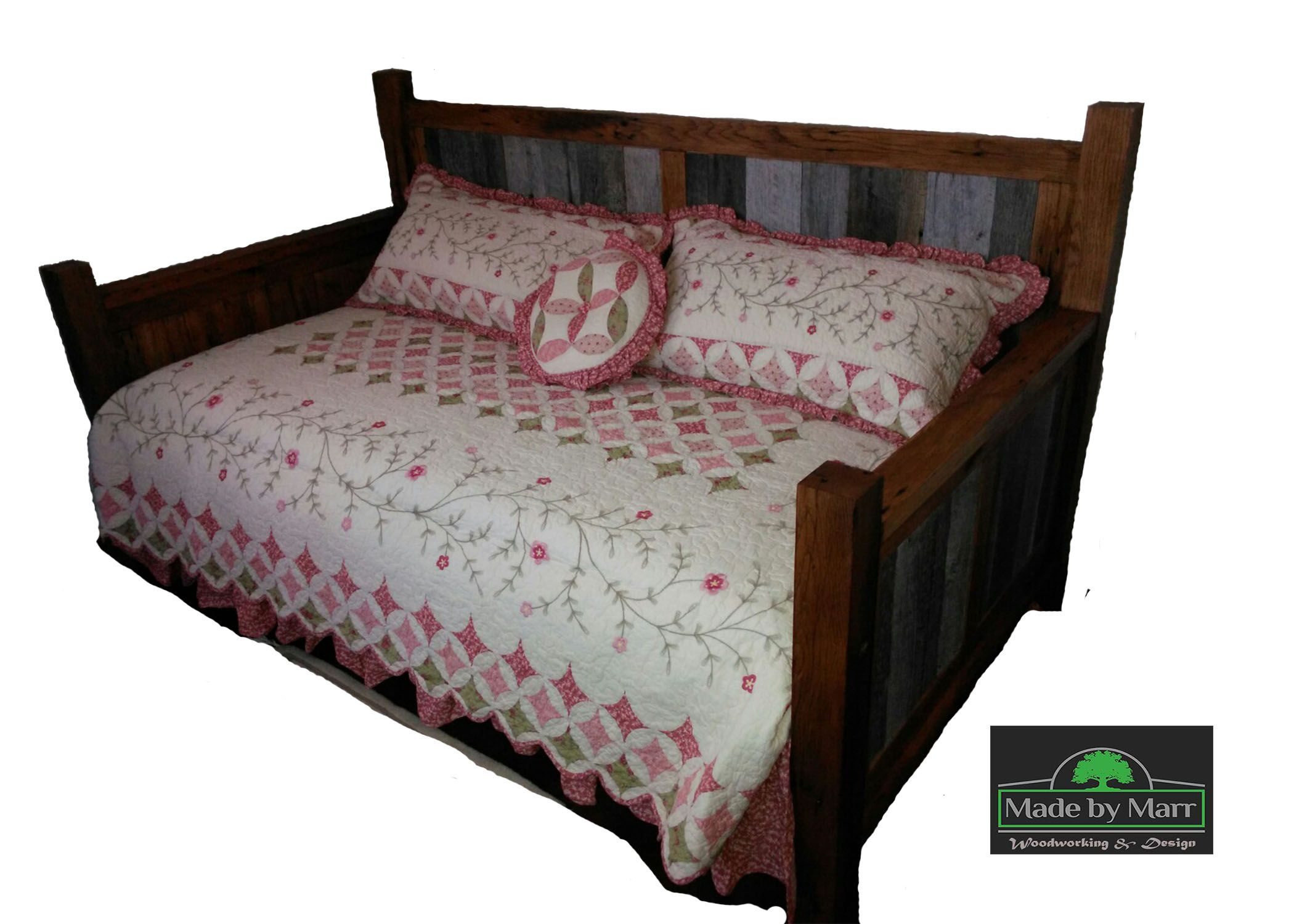 Custom Made Reclaimed Oak Daybed by Made by Marr Wood Working & Design ...