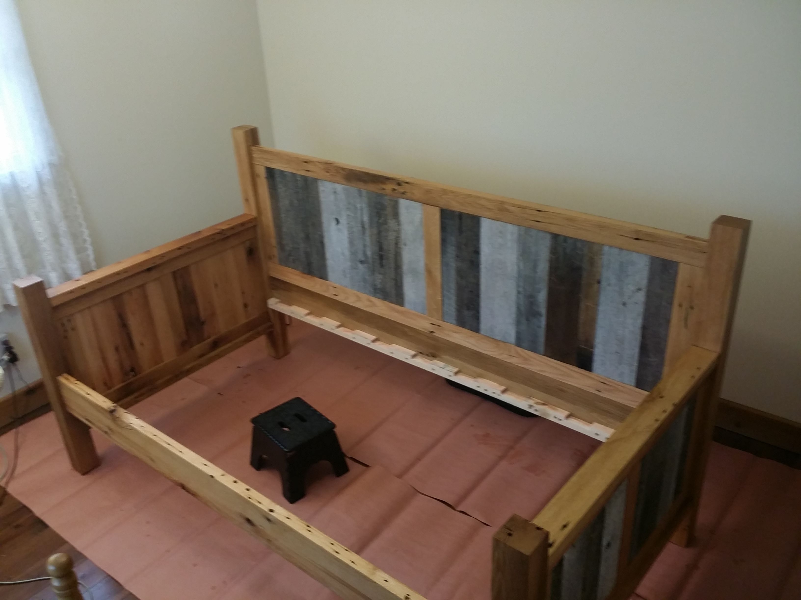Custom Made Reclaimed Oak Daybed by Made by Marr Wood Working & Design ...