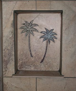 Hand Crafted Palm Tree Tile Murals by Makena Art Tile Murals ...