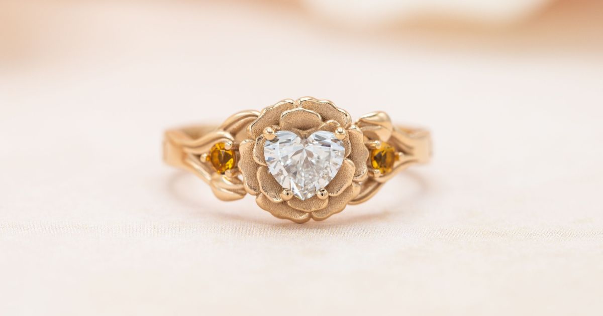 Rose engagement ring designs | CustomMade.com