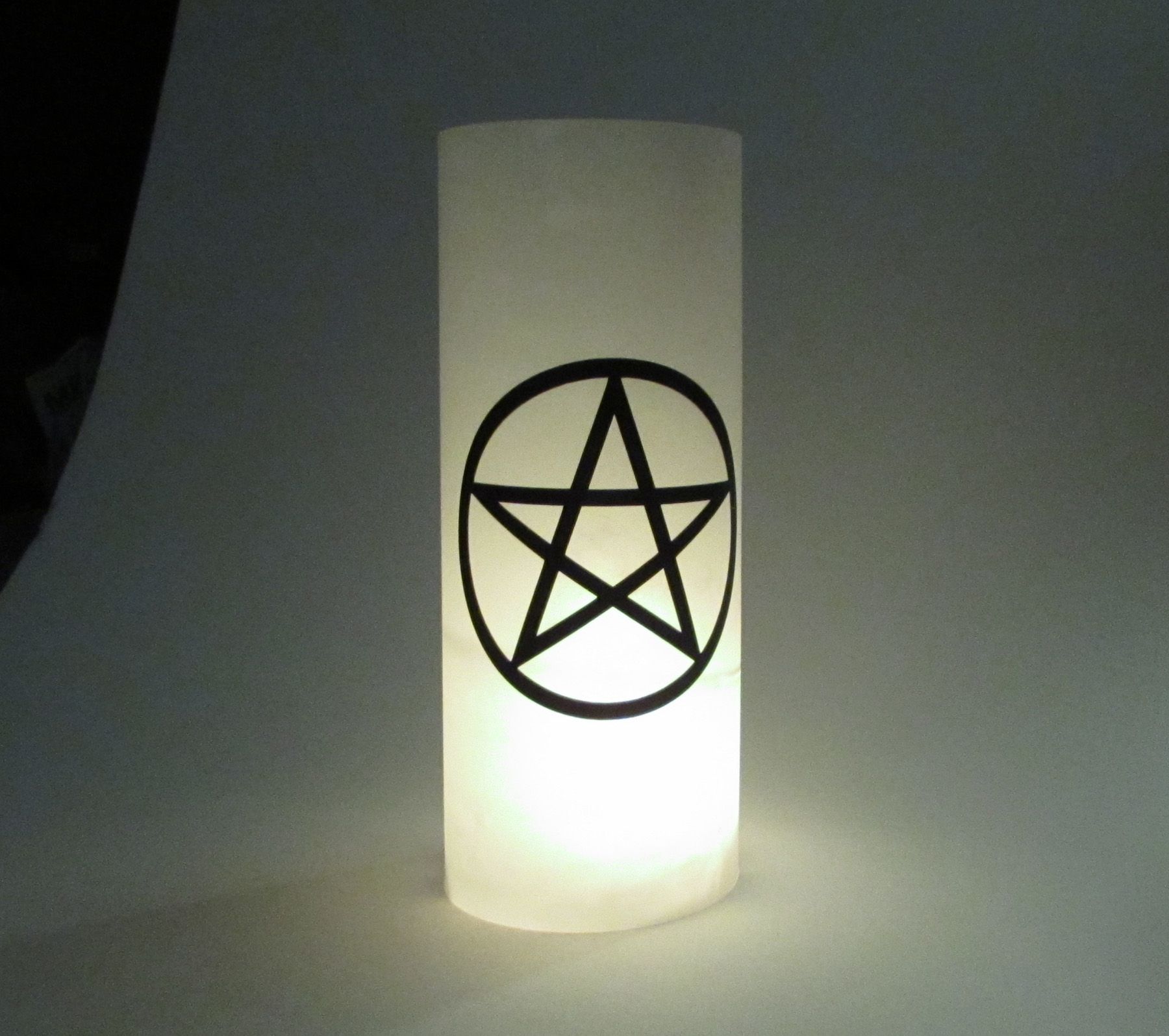 Buy Hand Crafted Paper Lantern Pentagram Pentacle Silhouette Wiccan ...