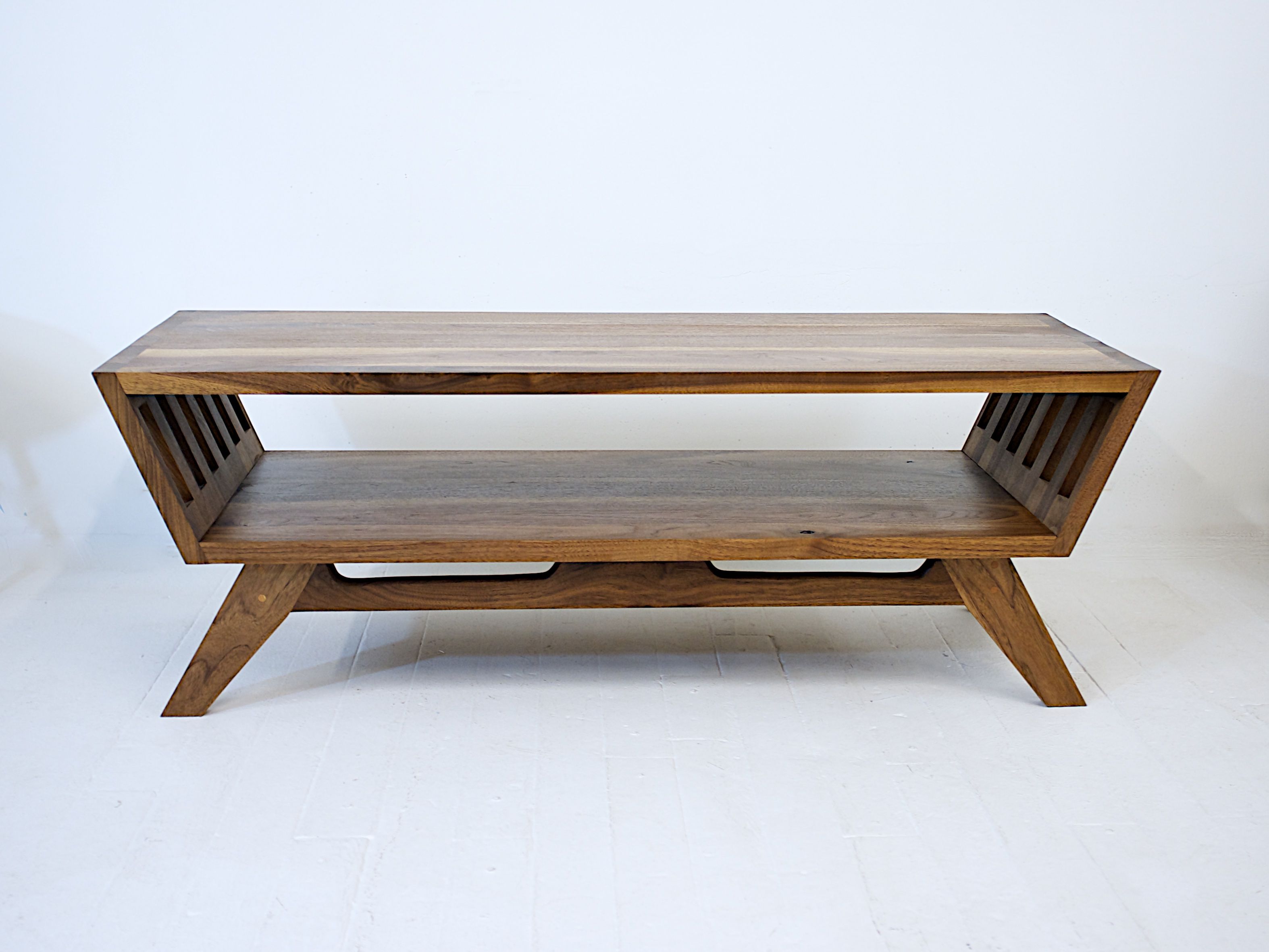 Custom Made The April: Solid Walnut Coffee Table by Moderncre8ve ...