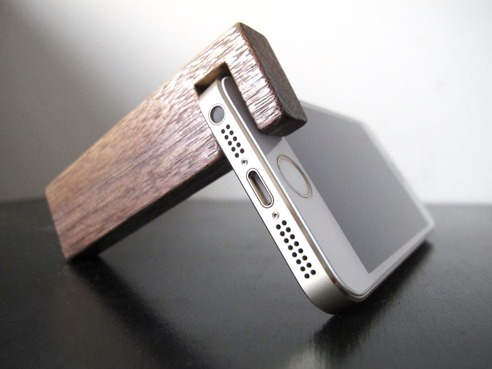 Handmade Portable Iphone Stand by Joseph Zisa Handcrafted Wood ...