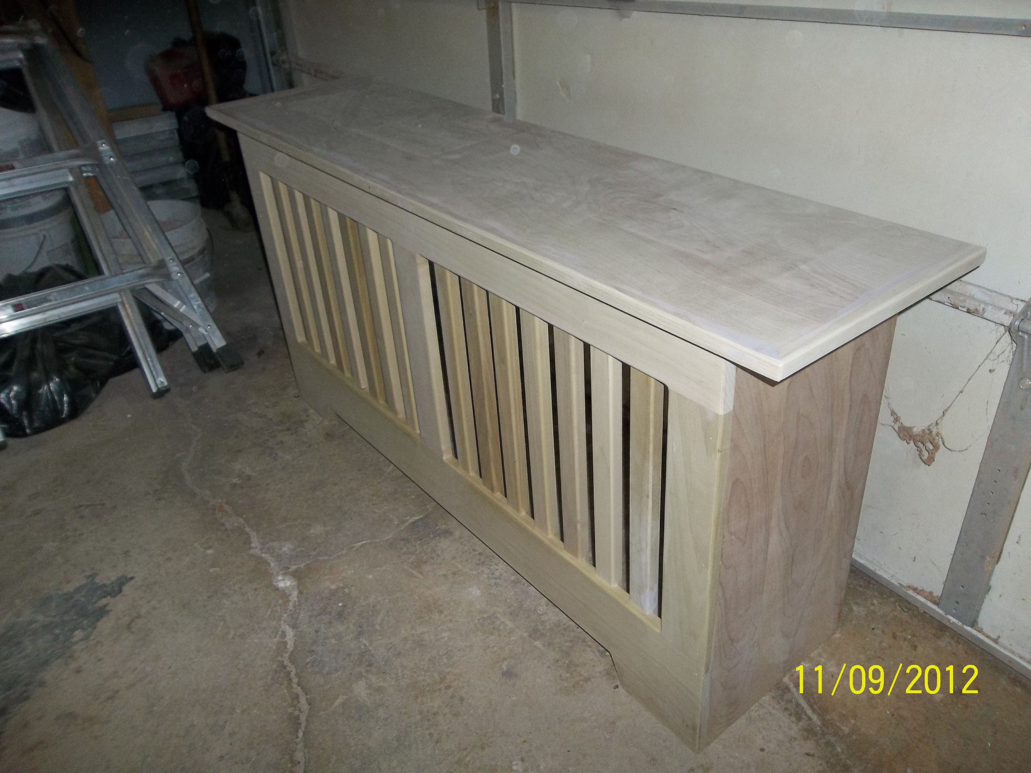Custom Made Heat Radiator Covers by Residential Maintanence ...