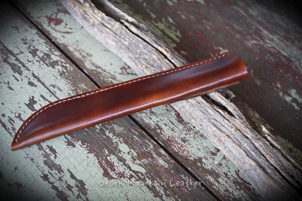 Hand Made Custom Knife Sheaths by Ozark Mountain Leather | CustomMade.com