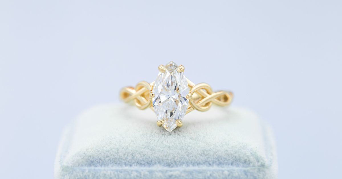 Rope engagement ring designs | CustomMade.com