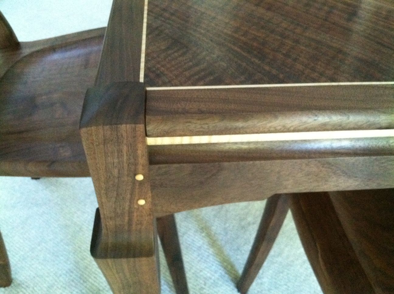 Buy Hand Crafted Samurai Hall Table, made to order from Anthony Kahn ...