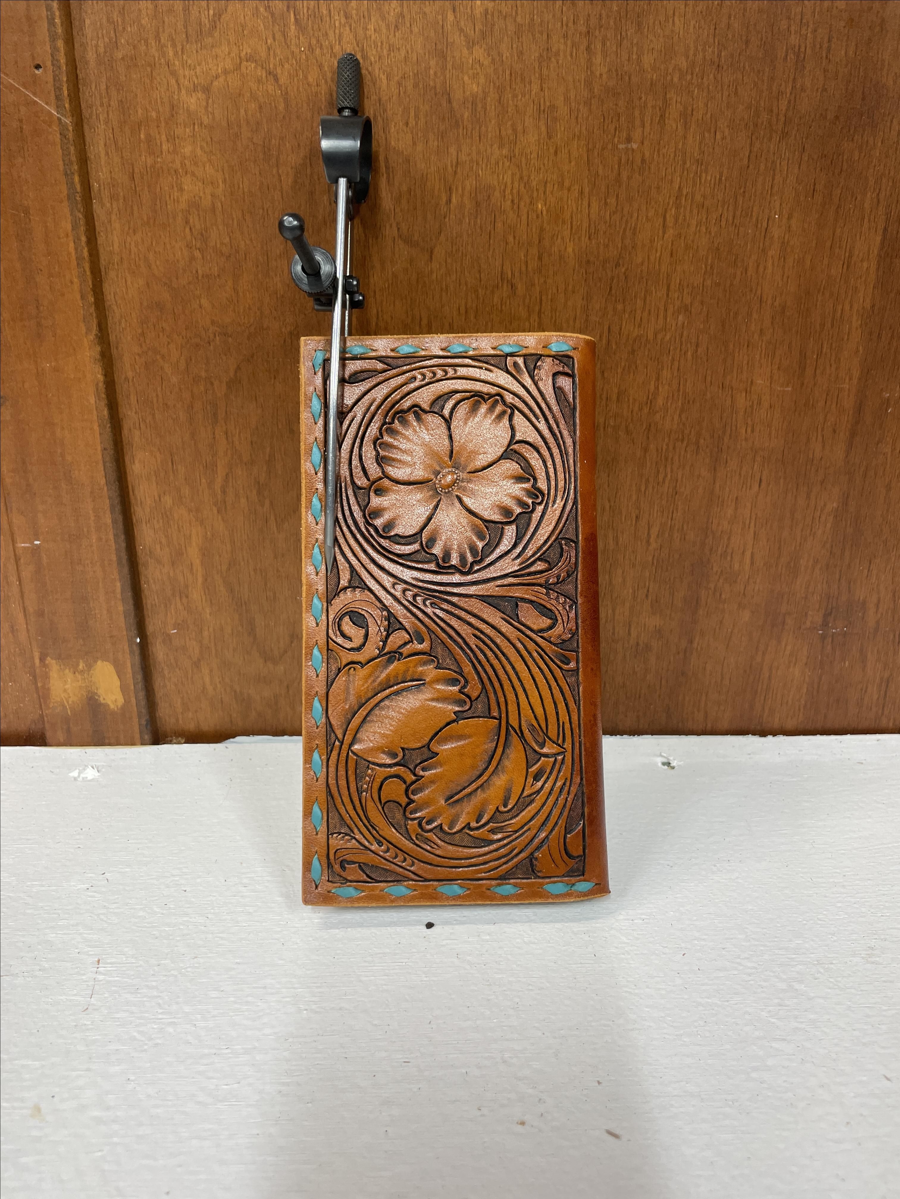 Buy Hand Made Custom Roper Wallet, made to order from Brothers Leather ...