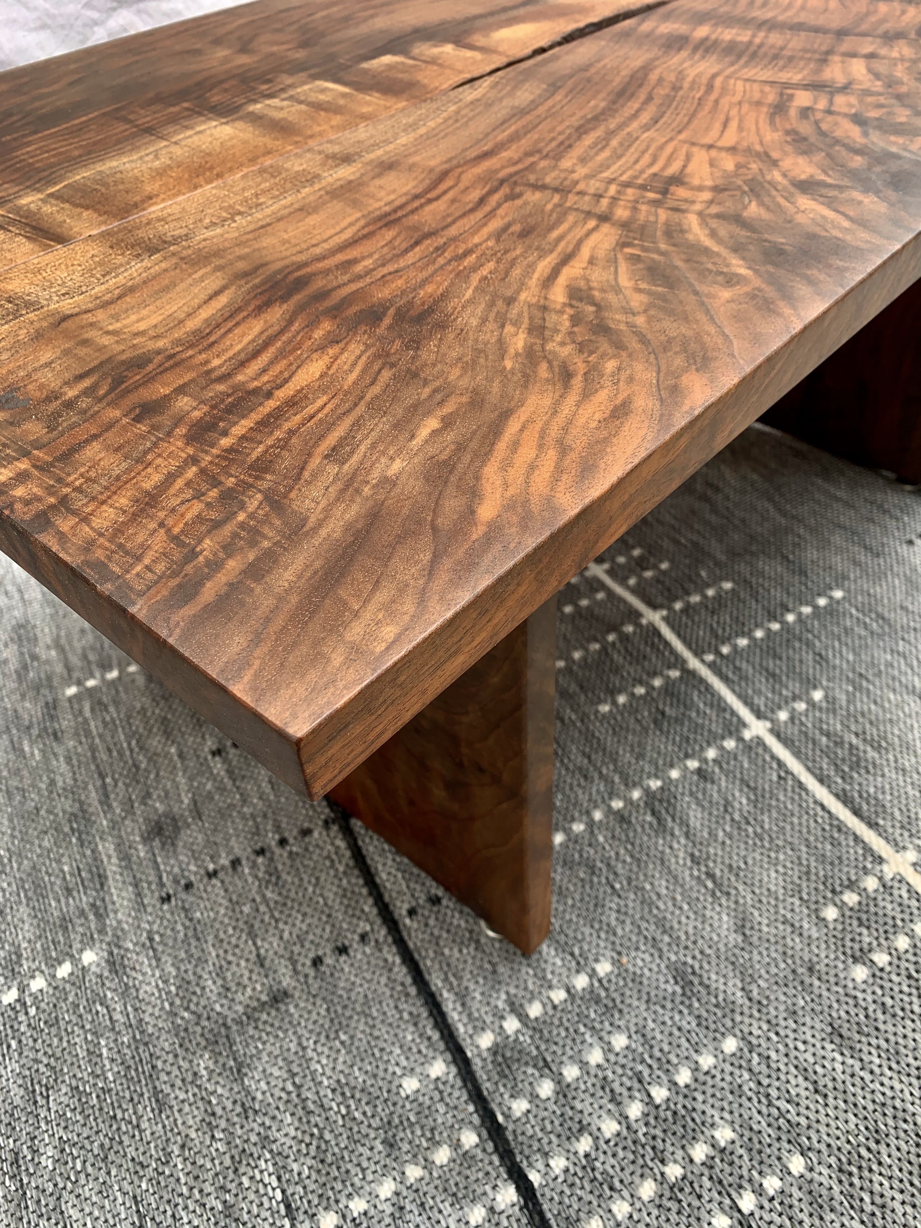 Hand Made Walnut Coffee Table by WITNESS TREE STUDIOS | CustomMade.com