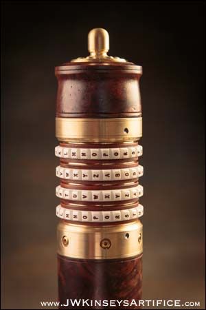 Buy Hand Crafted The Cryptex Triplehub Combination Lock Box, made to ...