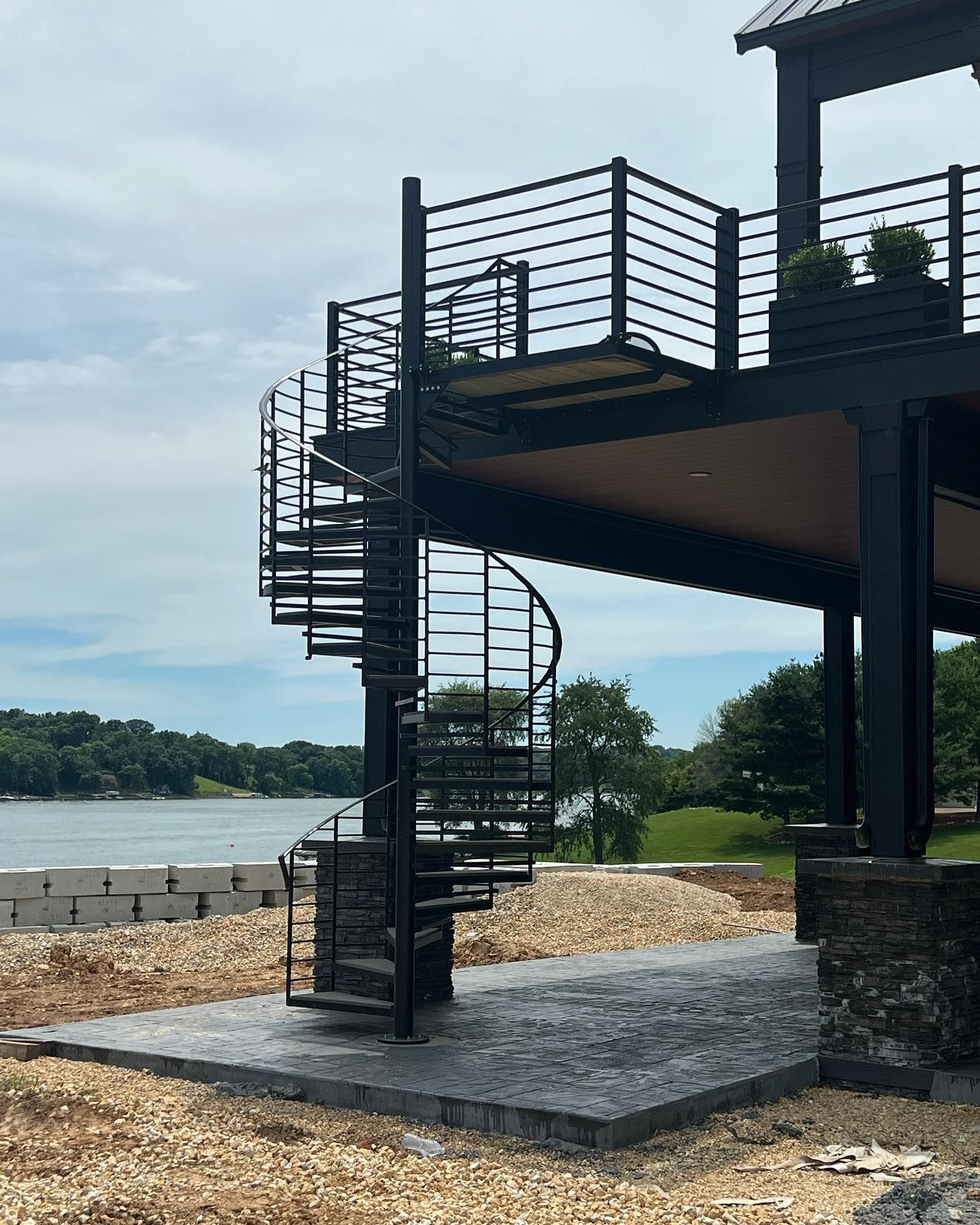 Buy Hand Crafted Custom Spiral Staircase, made to order from Galena ...