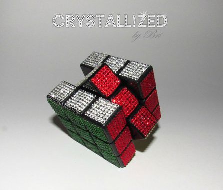 Buy Hand Crafted Crystallized Rubik's Cube Bling Made With Swarovski ...