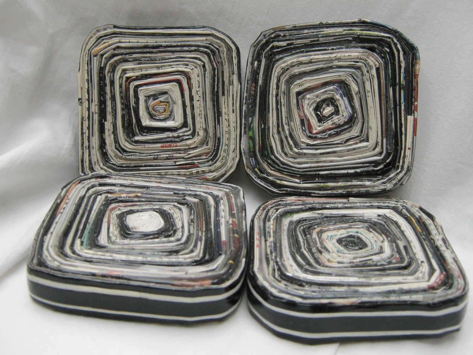 Handmade Magazine Coasters by Tall Hill Upcycled | CustomMade.com