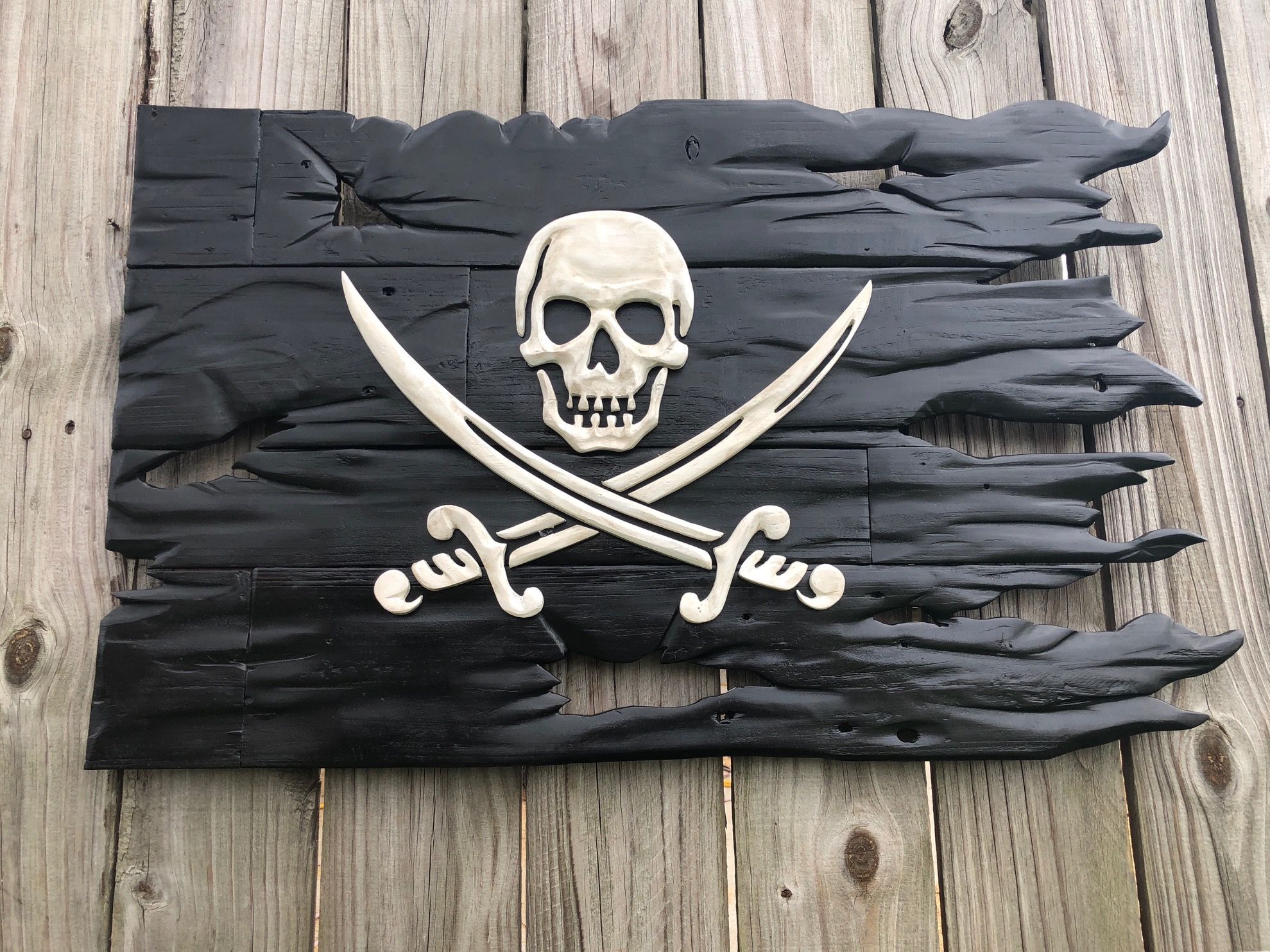 Buy Custom Pirate Flag, made to order from Nevermore Creations ...