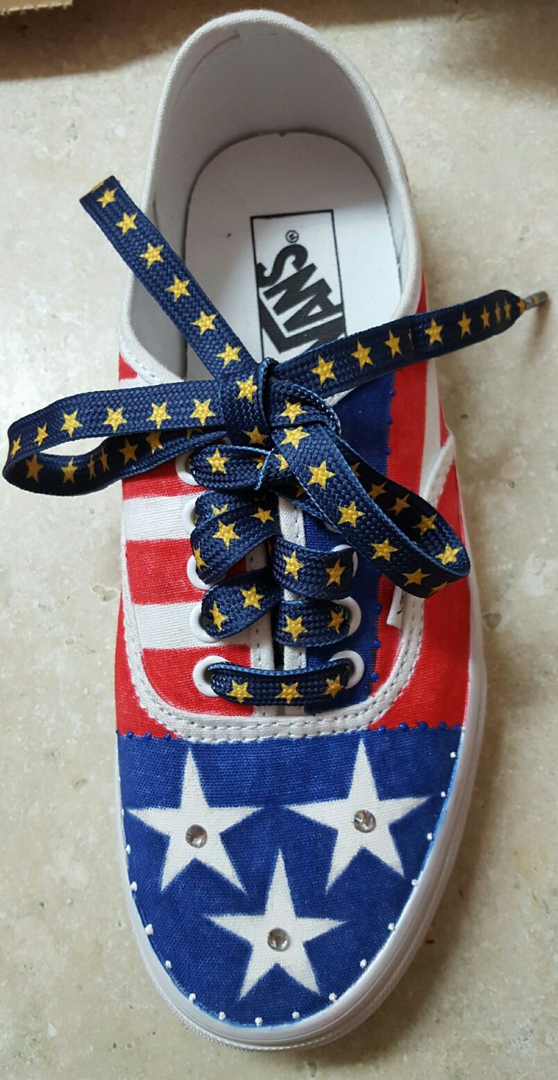 Hand Crafted Shoes Custom Hand-Painted by Arttile2000 | CustomMade.com