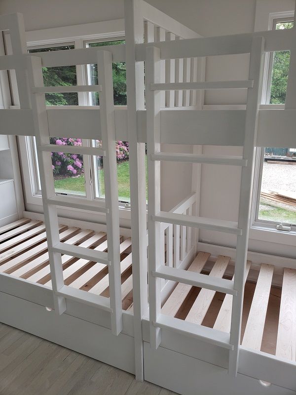 Handmade Double Bunk Beds by AJC Woodworking | CustomMade.com