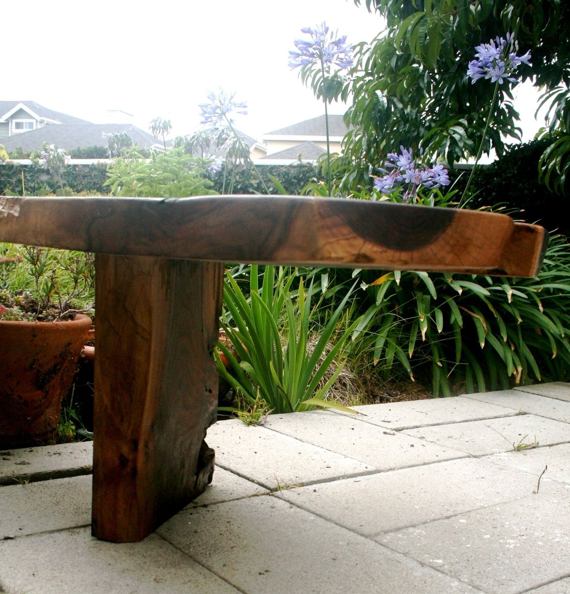 Custom Live Edge Walnut Bench by The Timber Library | CustomMade.com