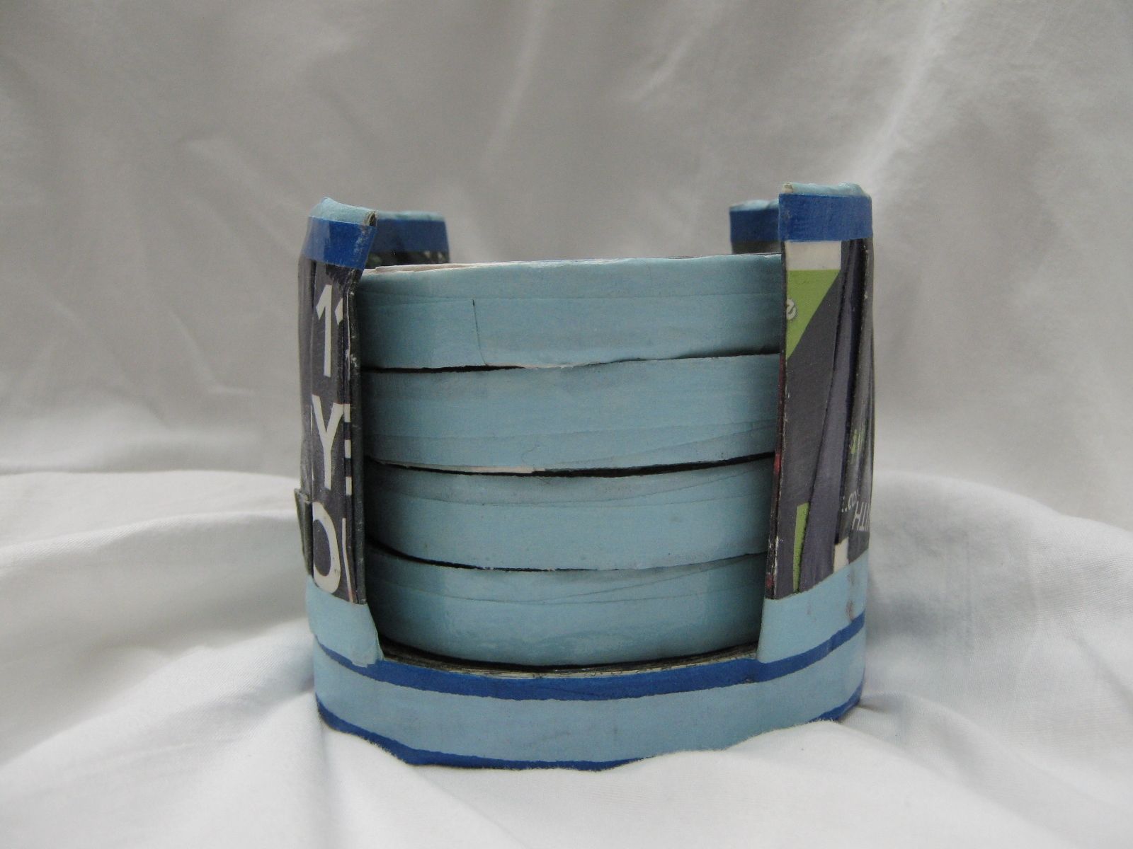 Handmade Magazine Coasters by Tall Hill Upcycled | CustomMade.com