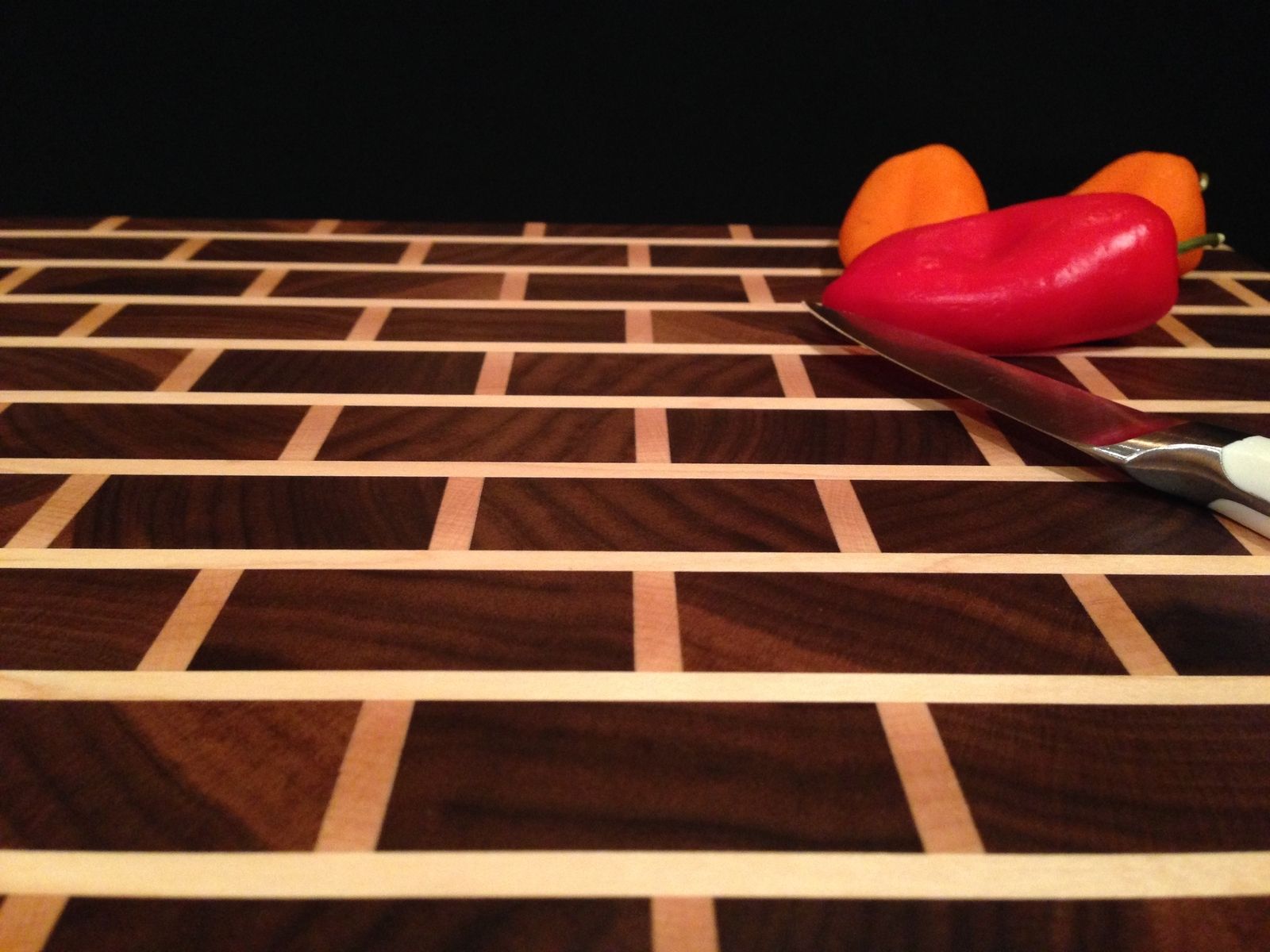 Buy a Handmade Signature Design Black Walnut Bar Block / Chopping Block ...