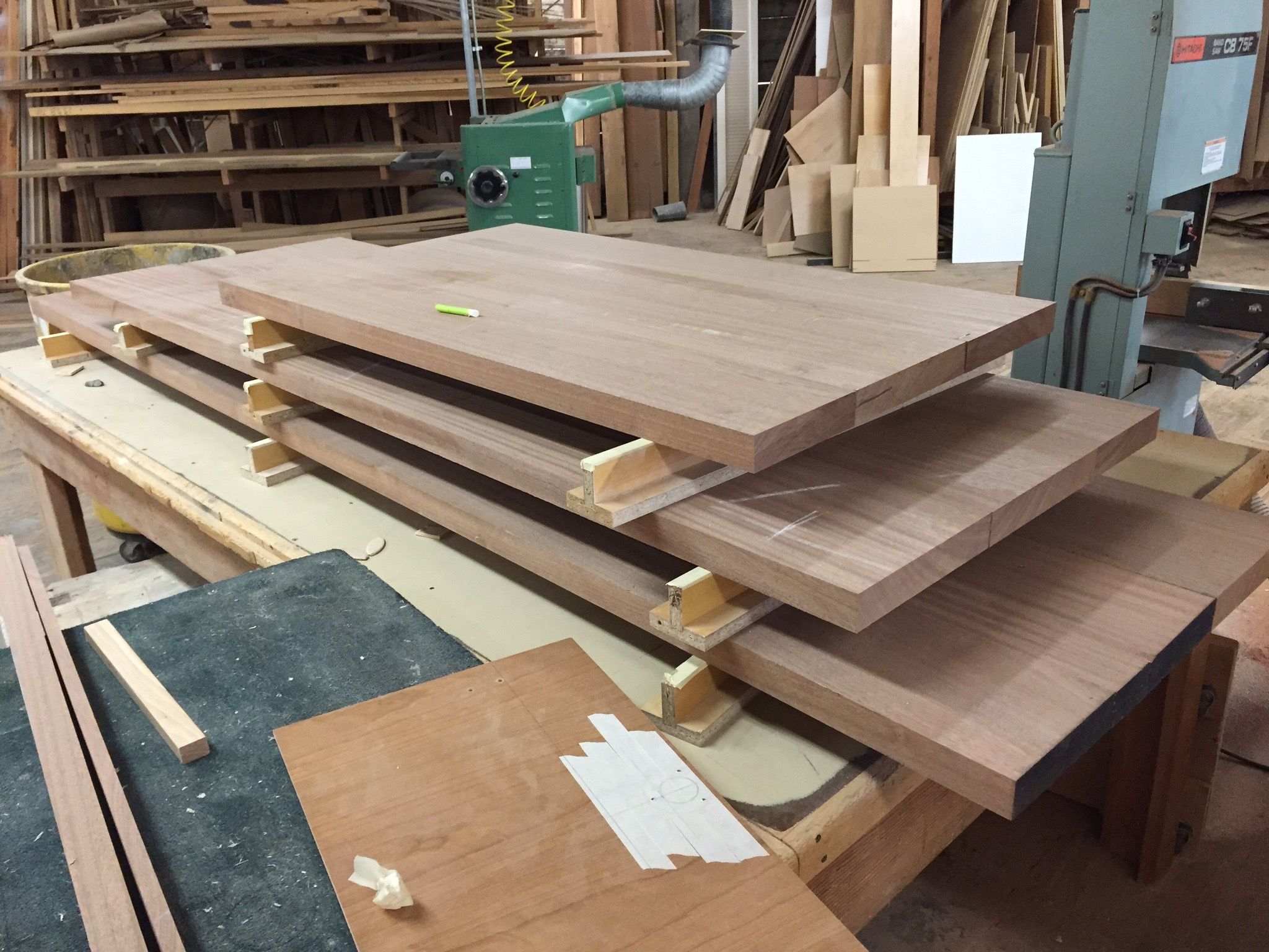 Buy Custom Made Solid Wood Desk, made to order from Design Trifecta LLC ...