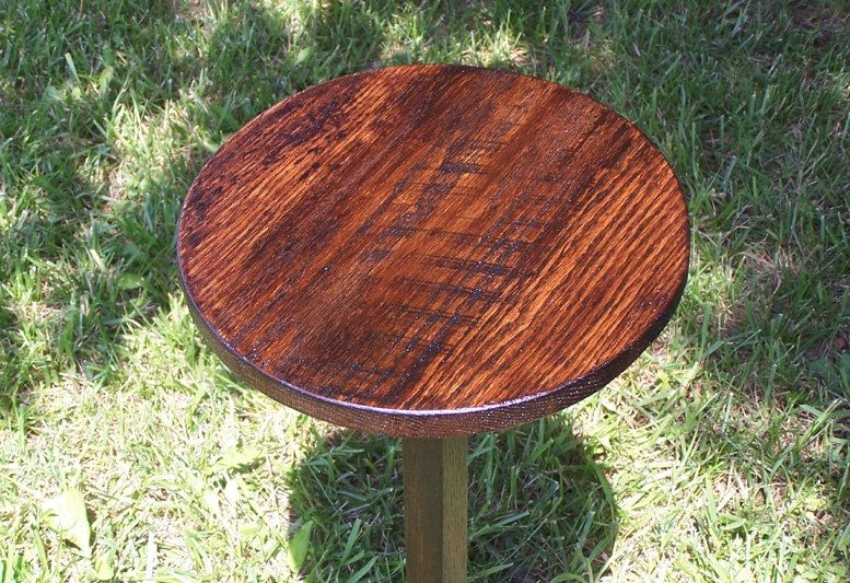 Buy Custom Reclaimed Oak Plant Stand, made to order from The Strong ...