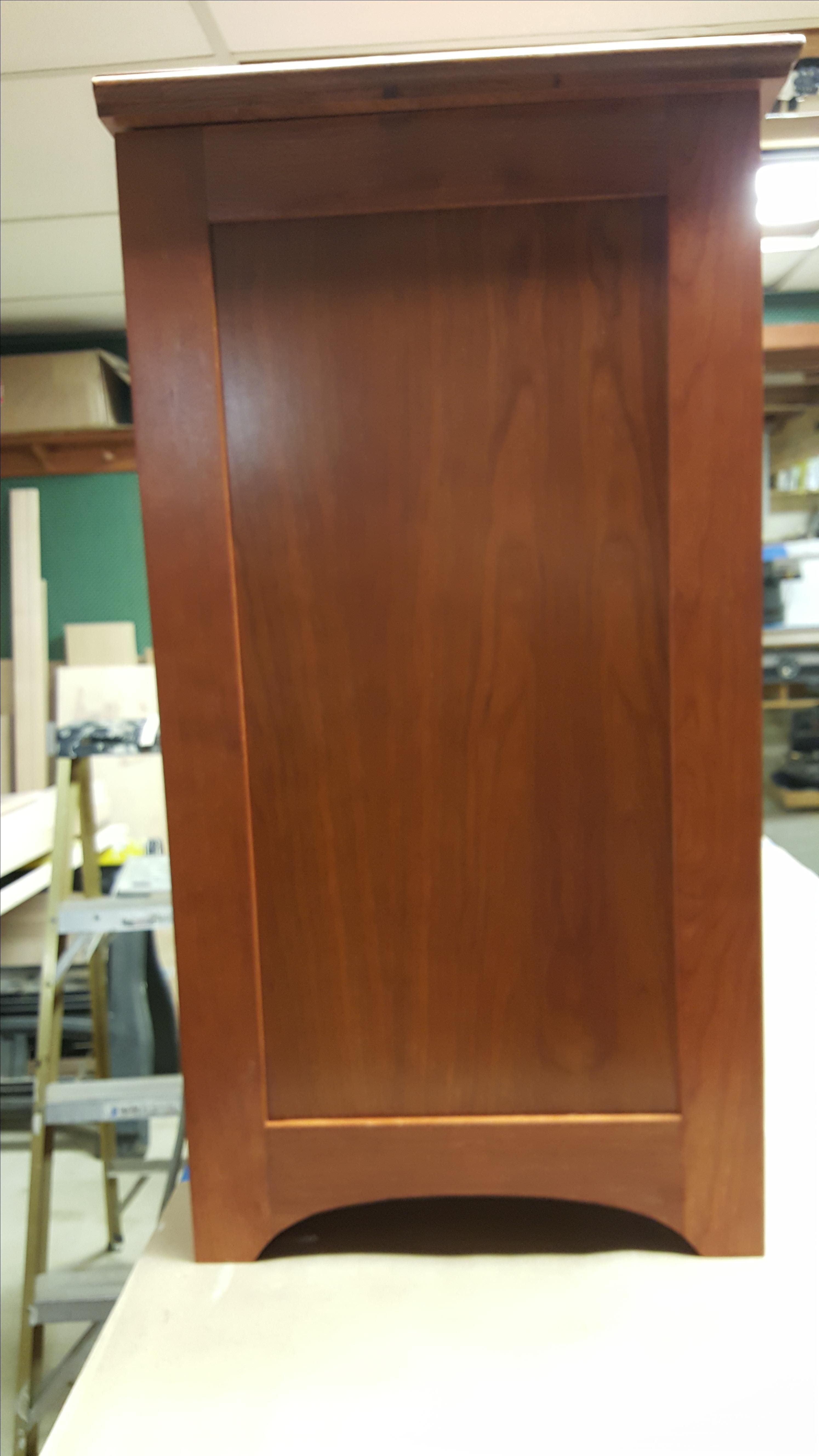 Custom Cherry Storage Cabinet by Wooden-It-Be-Nice | CustomMade.com