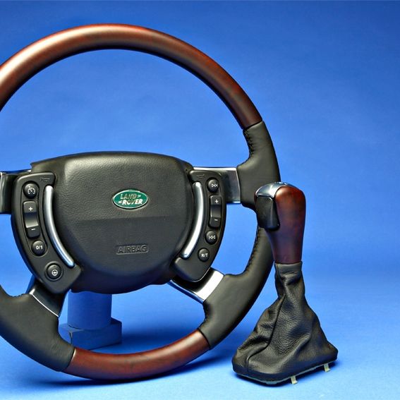 Hand Made Custom Wood Steering Wheels For Range Rover Vehicles by Rau ...