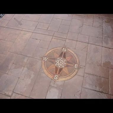 Handmade Bronze Compass Rose by Schaal Arts Inc | CustomMade.com