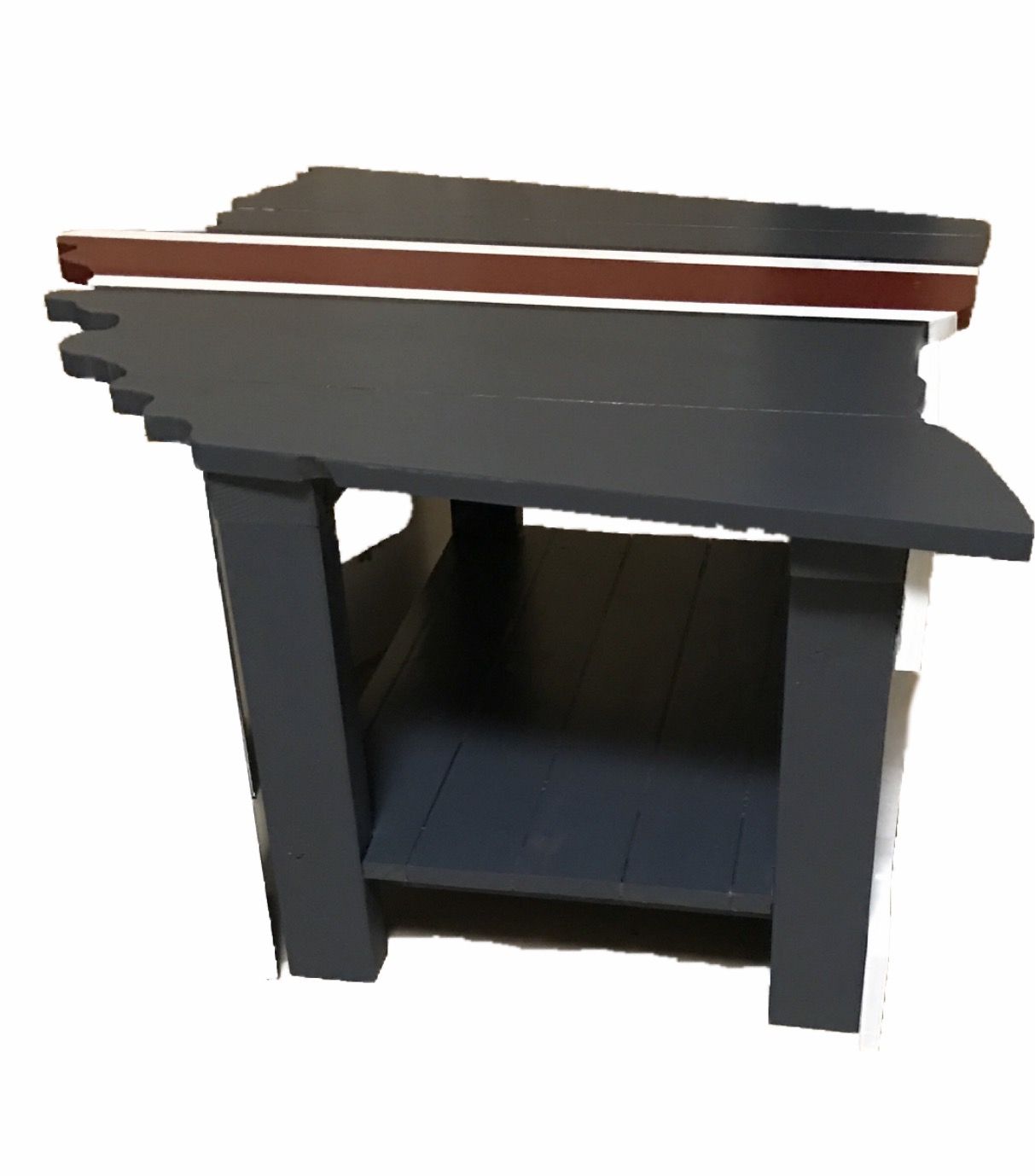 Handmade Customizable Sports Team Coffee Table-Ohio State by Georgia ...