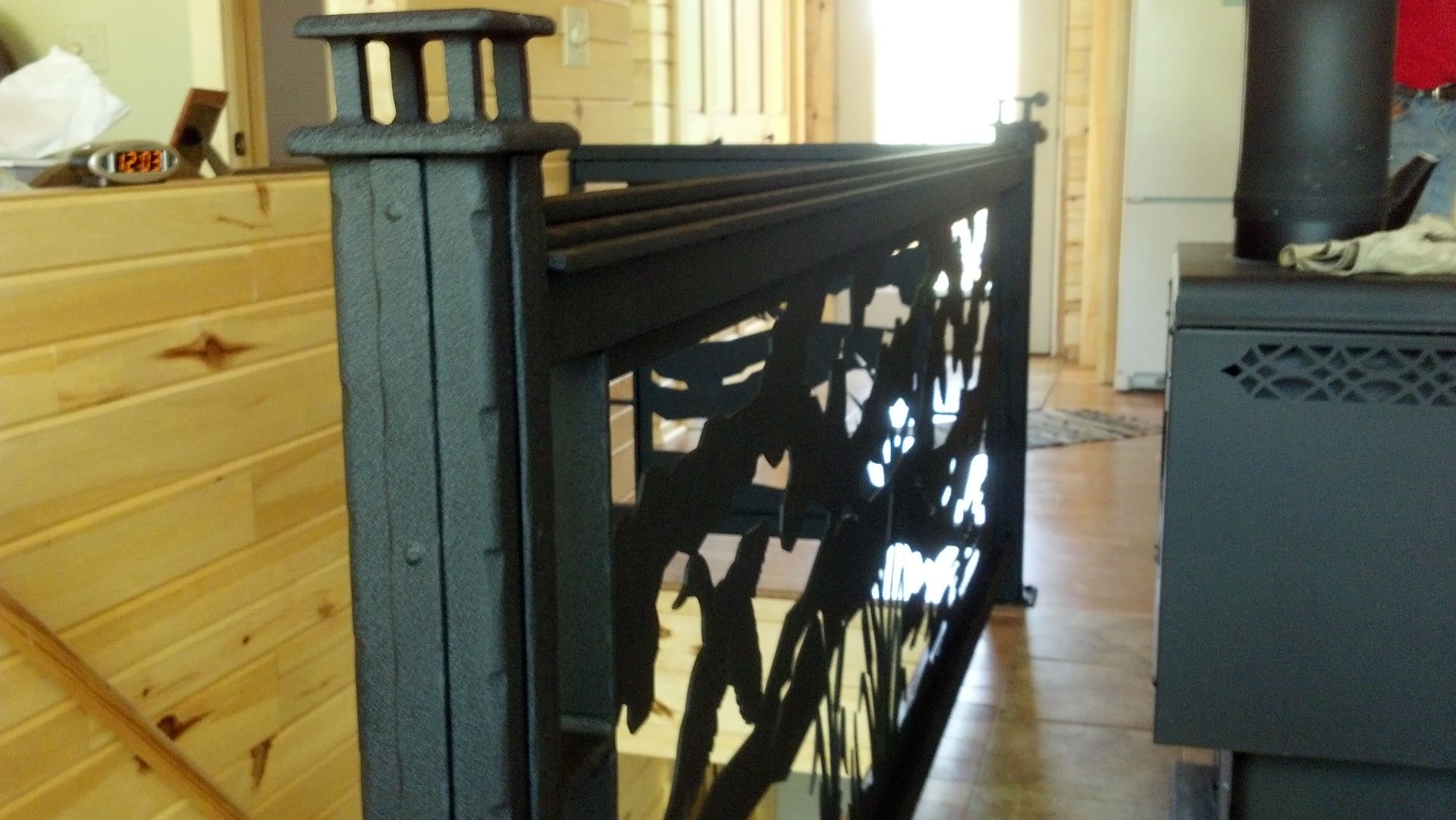 Hand Made Dagget Duck Railing by Iron Oddities Studio | CustomMade.com