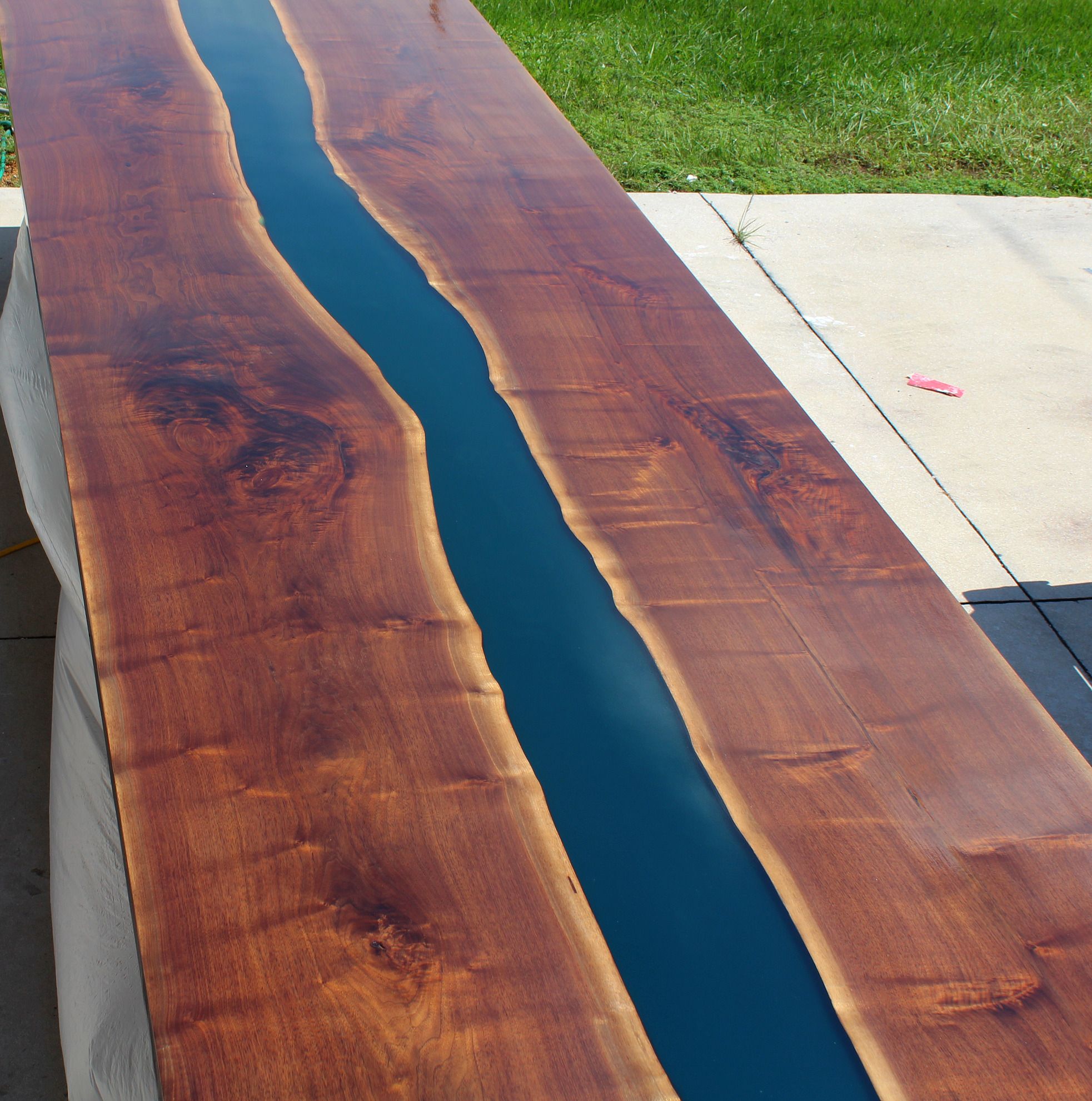 Custom River Table by Ehandcarved | CustomMade.com