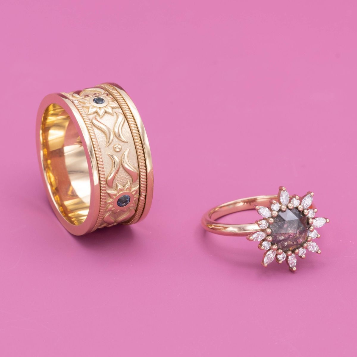 Couples’ engagement ring designs | CustomMade.com